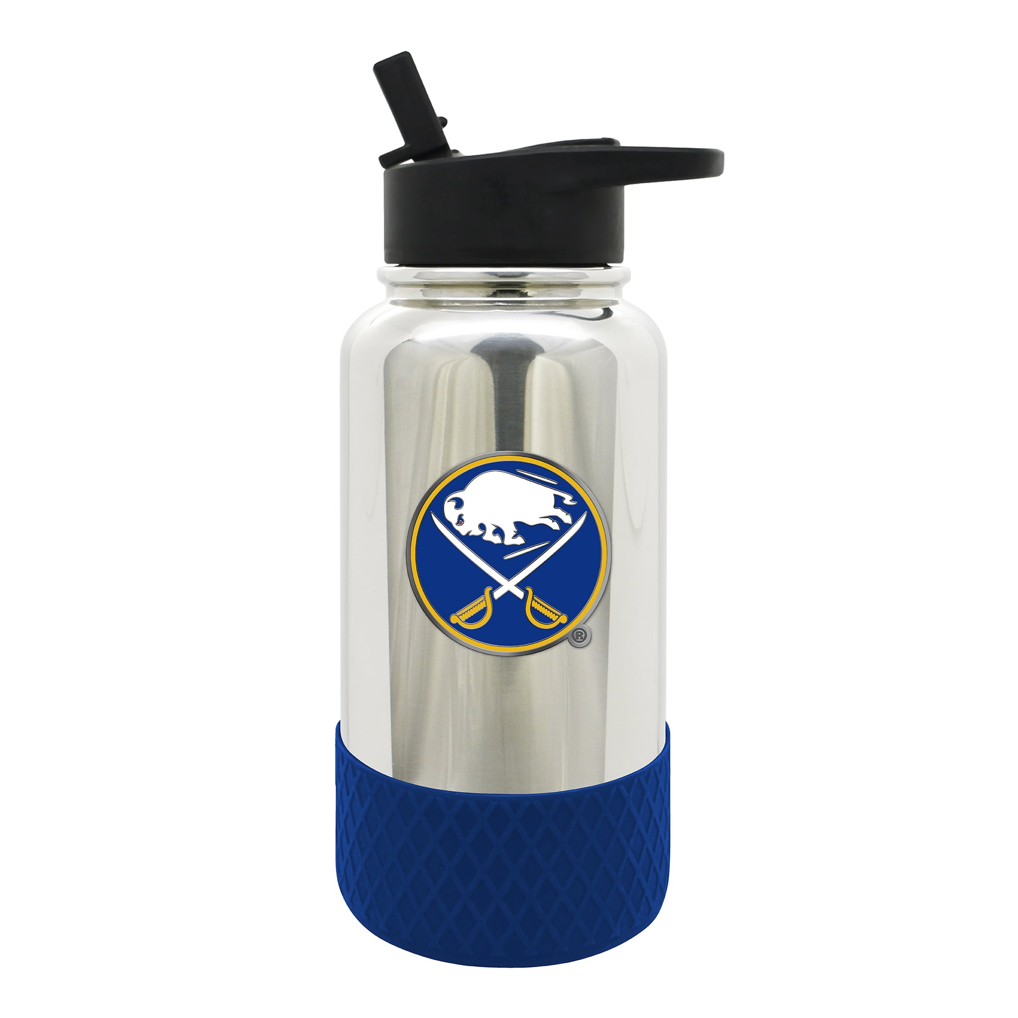 Buffalo Sabres 32oz. Team Color Chrome Hydration Bottle - Walmart.com