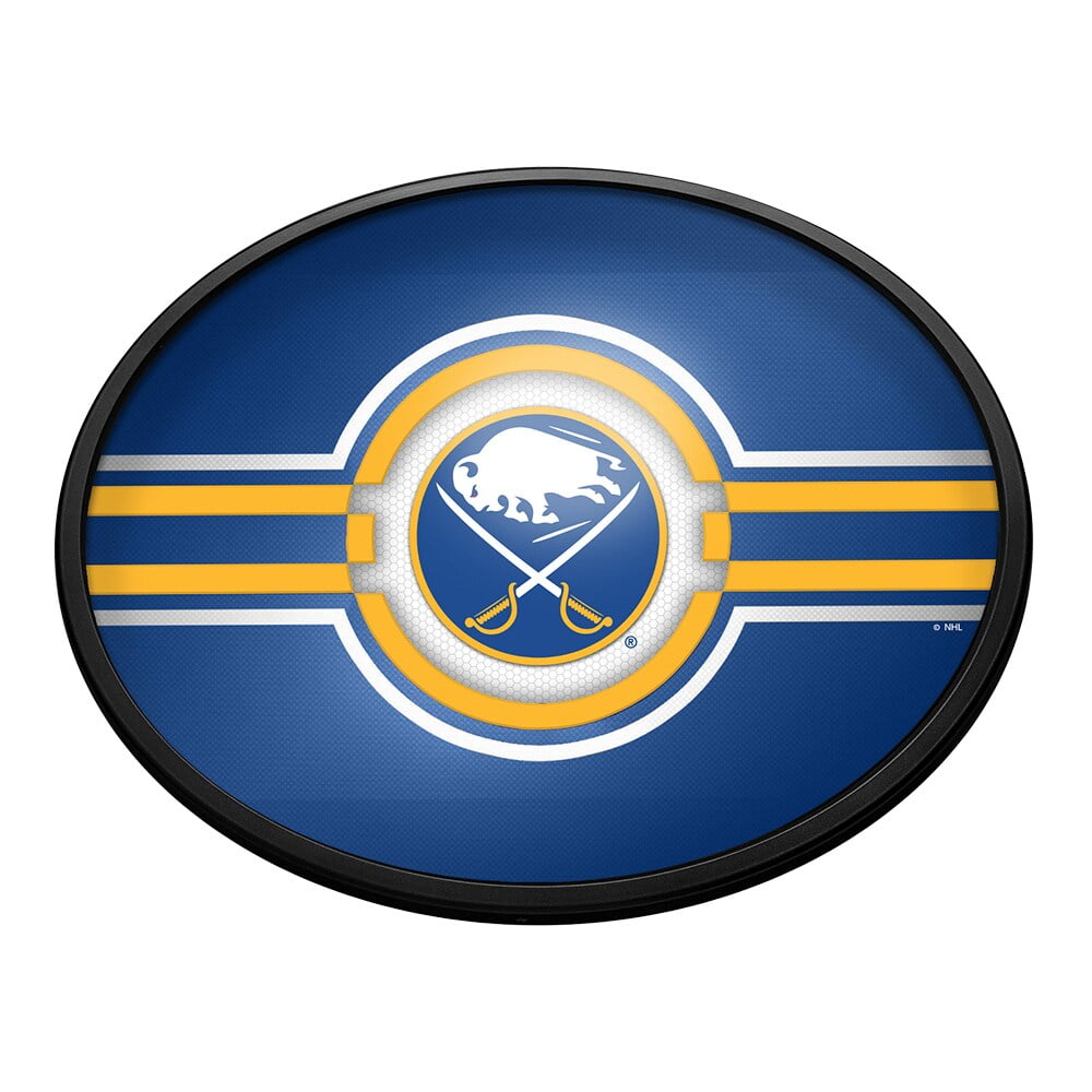 Buffalo Sabres 18'' x 14'' Team Color Slimline Illuminated Wall Sign ...