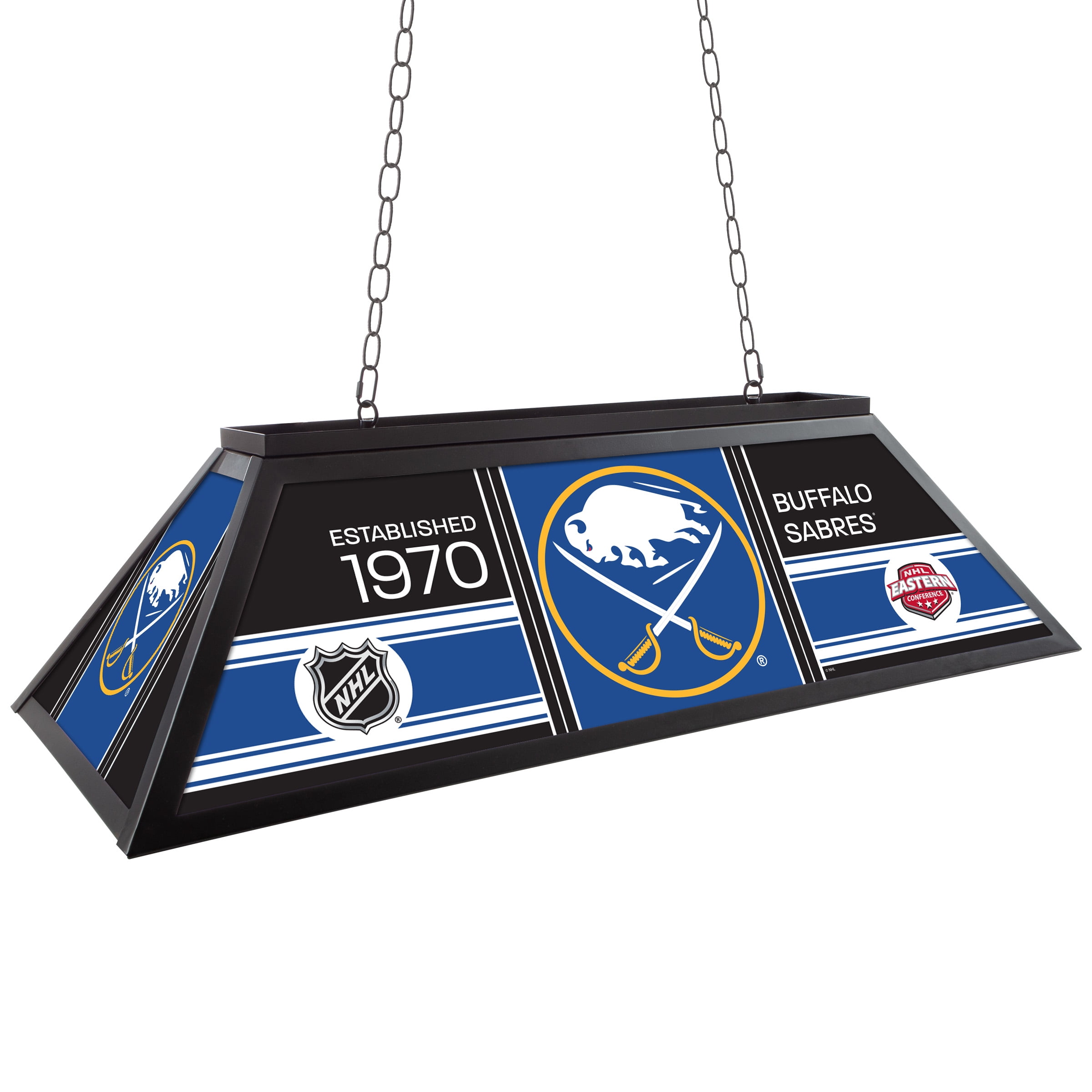 Buffalo Sabres Patch 44-Inch Pool Table Light with Four-Sided Shade ...