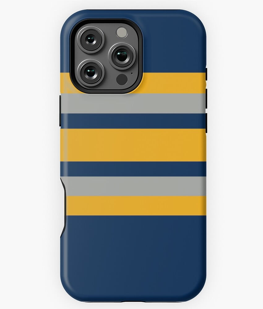 Buffalo Sabres Retro Stripes Hockey Phone Case for iPhone 16 15 14 13 ...