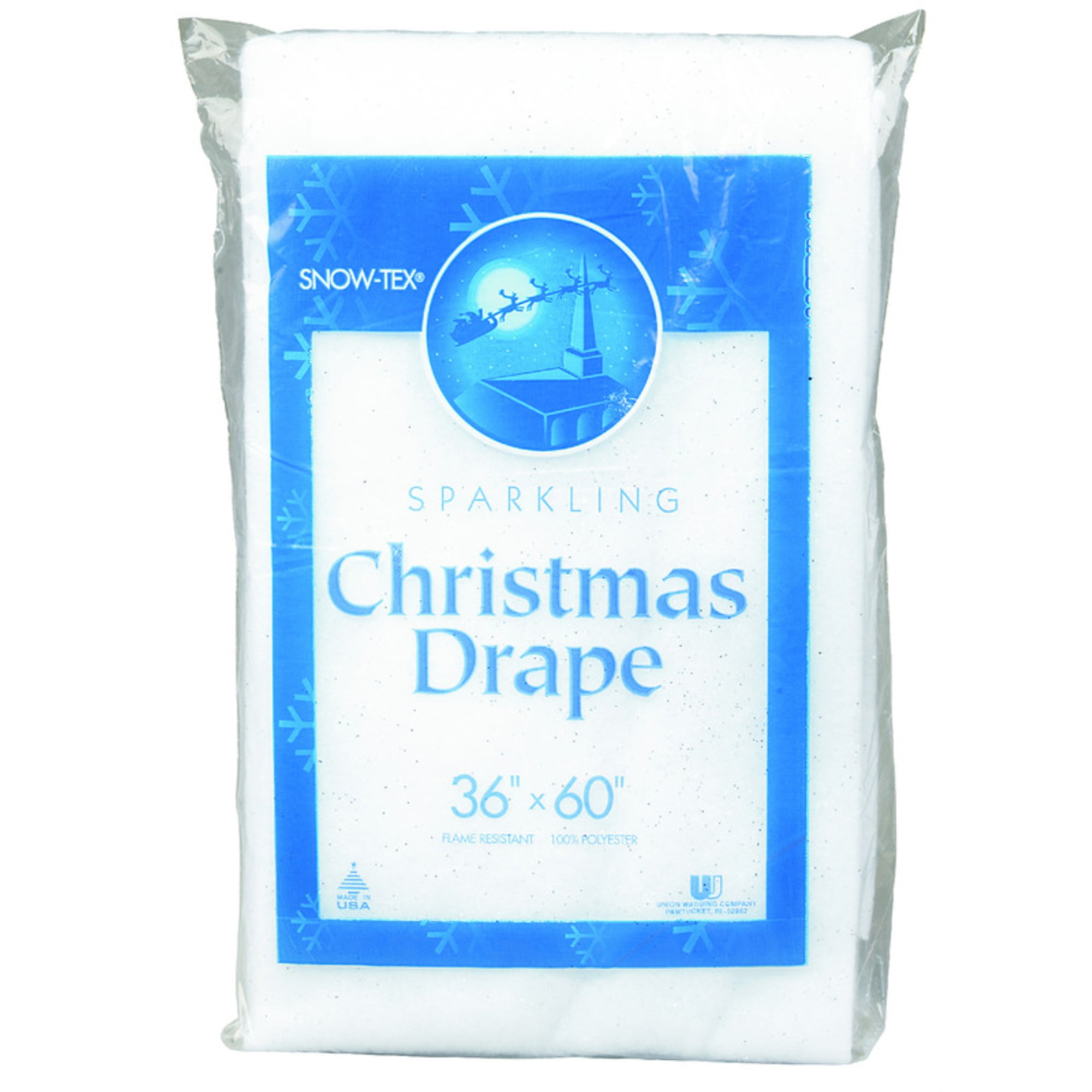 SNOW DRAPE 36""X60"" (Pack of 1) - Walmart.com