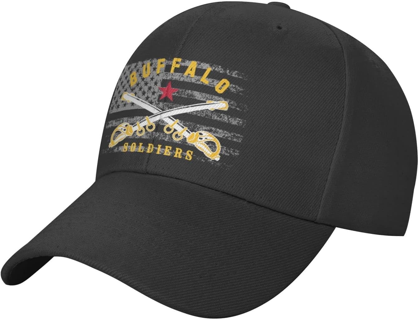 Buffalo Soldier America History Baseball Cap Men - Classic Dad Hat ...