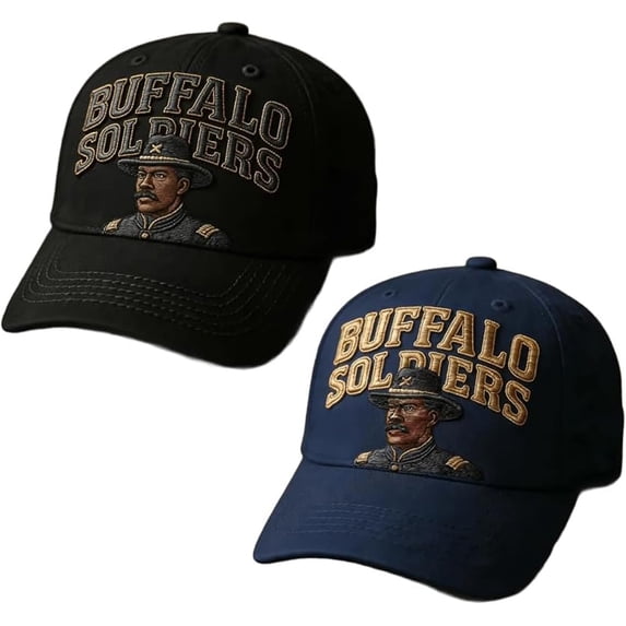 Buffalo Soldier Hats Baseball Cap,3D Embroidered Baseball Hats ...