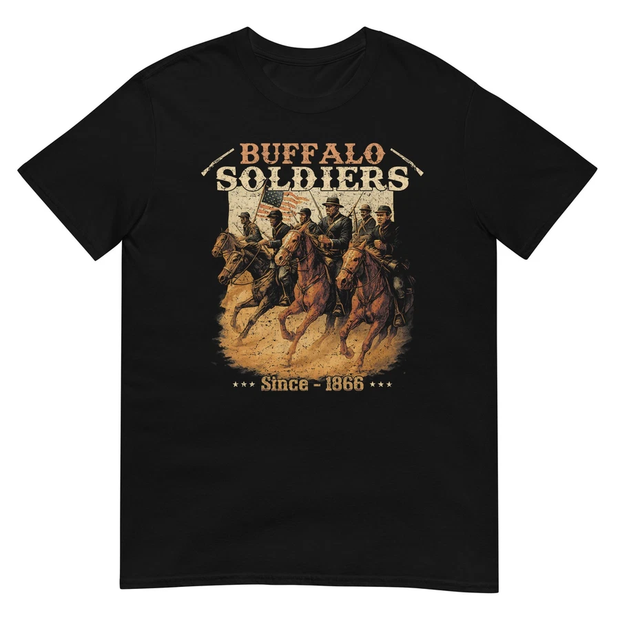 Buffalo Soldiers African American Buffalo Black Culture Graphic Apparel ...