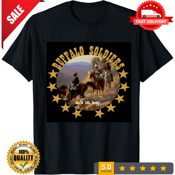 Buffalo Soldiers Civil War Legends 9th and 10th Cavalry T Shirt ...