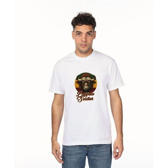 Buffalo Soldiers Dreadlock Rasta 9th 10th Cavalry Unisex T-Shirt up to ...