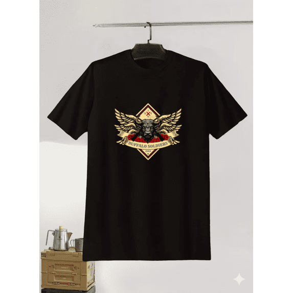 Buffalo Soldiers Legacy Tribute Historic Pride Design Unisex T-Shirt up ...