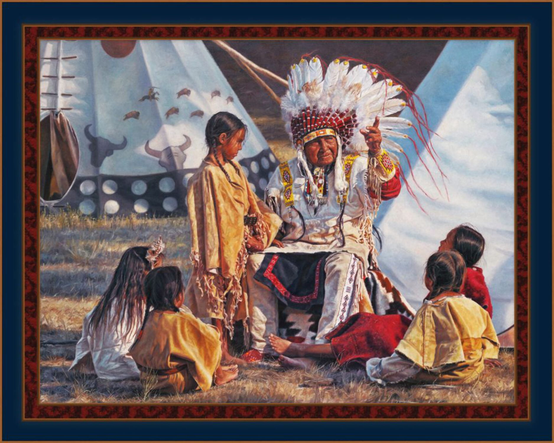 Buffalo Tales Panel Cotton Fabric - Walmart.com