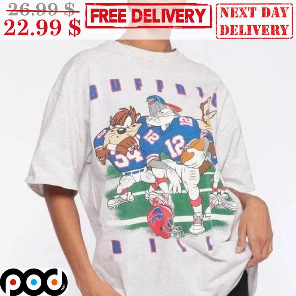 Buffalo Team Bill Football Looney Tunes Cartoon Vintage T Shirt Shirt ...