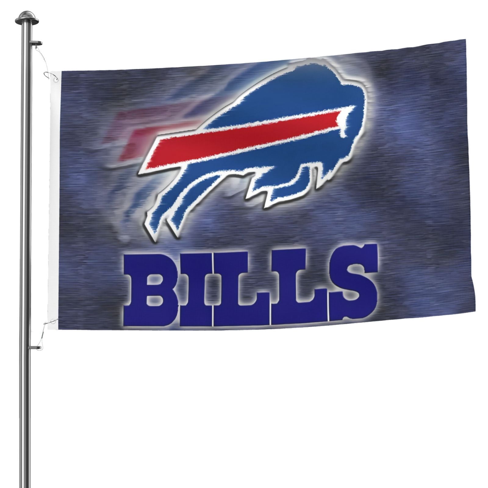 Buffalo Team Double Sided Flag 5x8FT Match Support Flag American ...