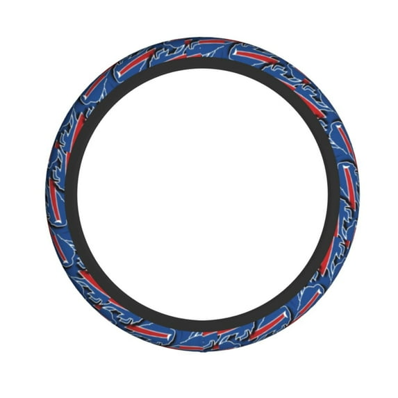 Buffalo Team Elastic Steering Wheel Cover, Car Interior Decoration Non ...