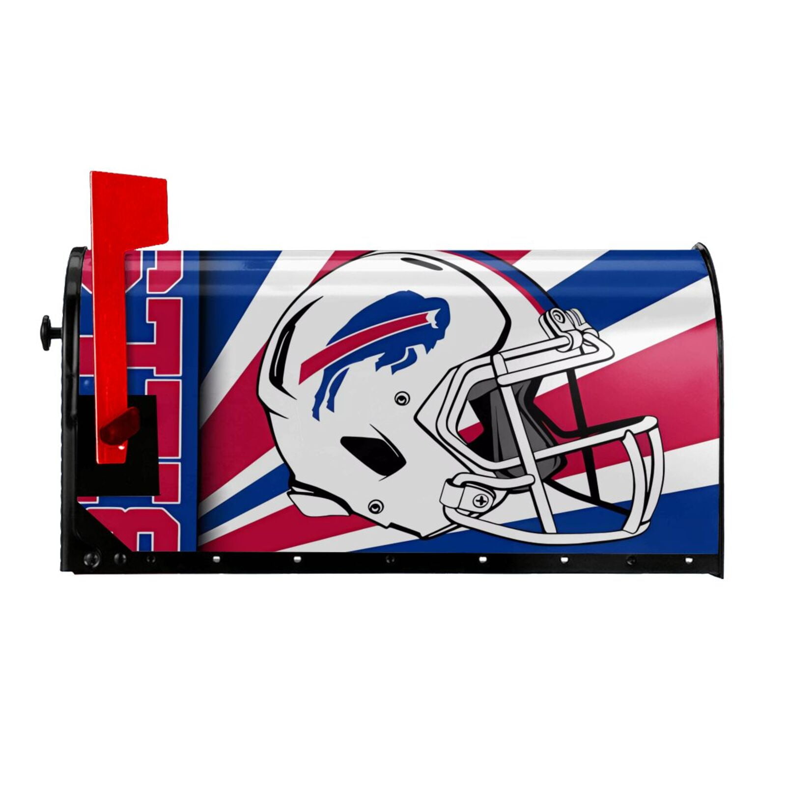 Buffalo Team Pattern Magnetic Mailbox Cover, Waterproof And Sun-Proof ...