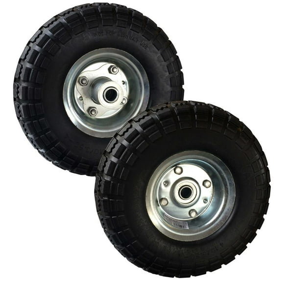 10 Inch Solid Rubber Tires