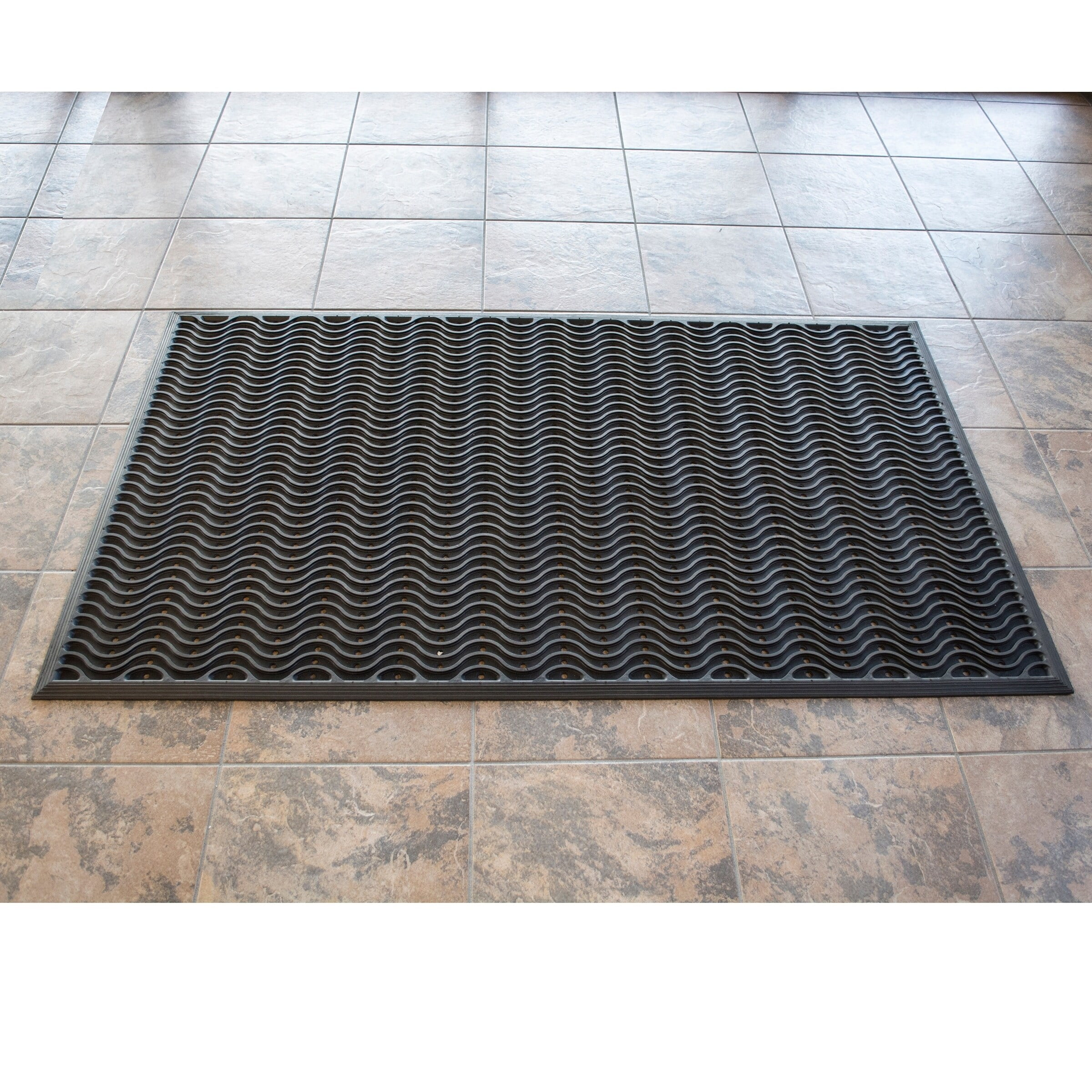Buffalo Tools 3 x 5 Foot Commercial Rubber Scraper Mat - Walmart.com
