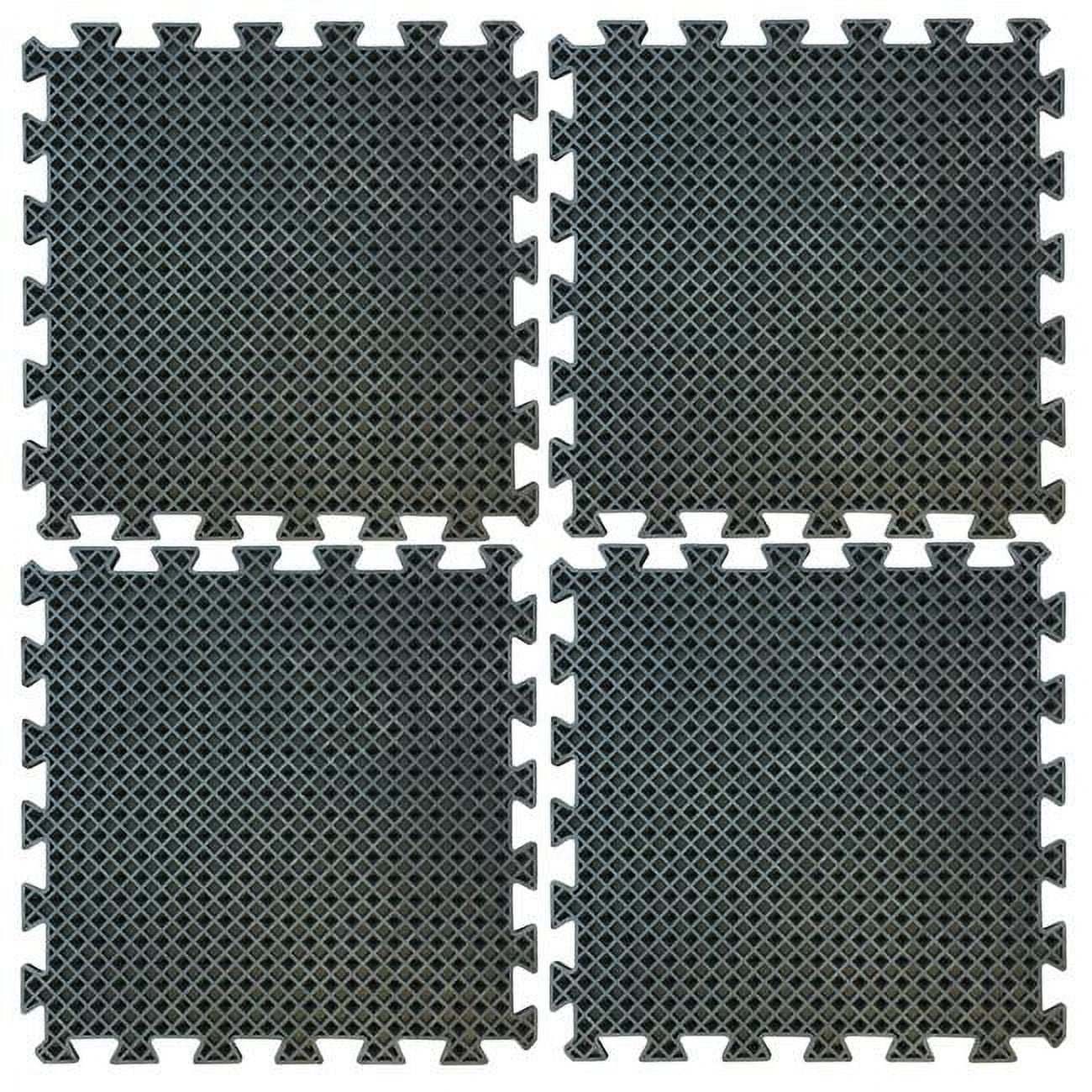 Buffalo Tools 4 Piece Interlocking Rubber Mat Set - Walmart.com