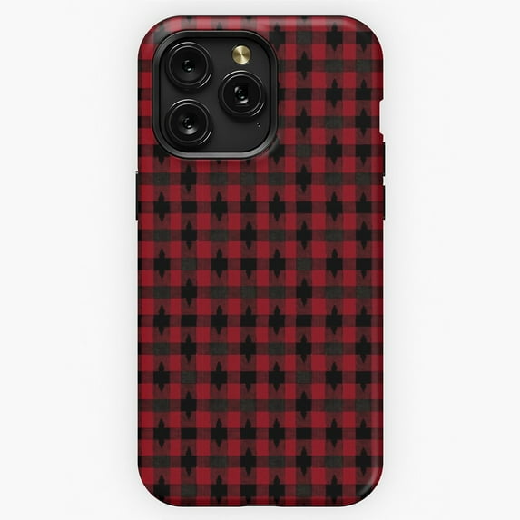 Buffalo Tooth Plaid Classic Retro Pattern iPhone Case 17 11 12 13 14 15 ...
