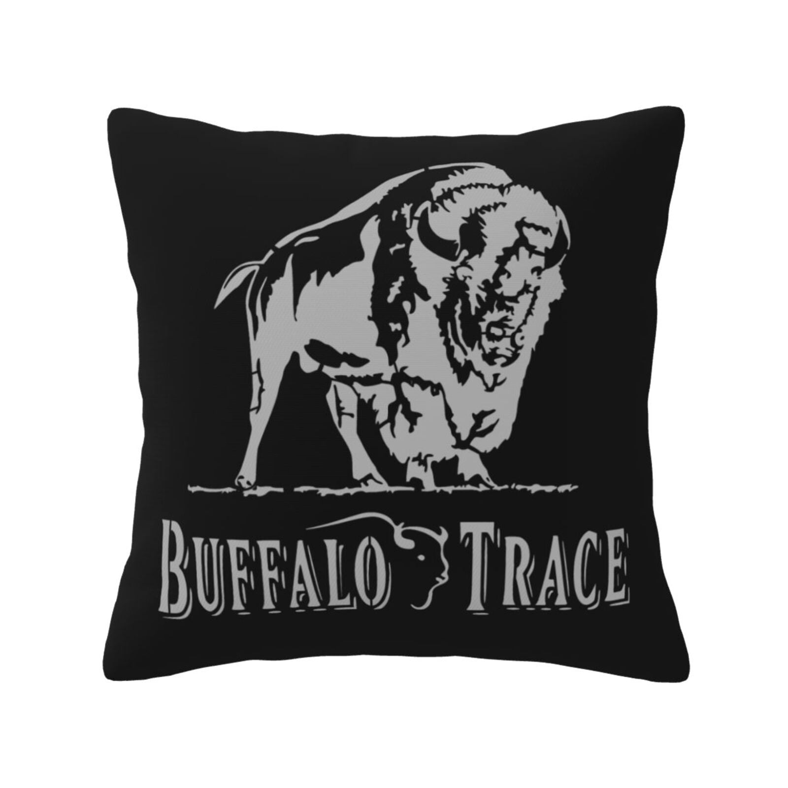 Buffalo Trace Throw Pillow Soft Four Seasons Universal Decorative ...
