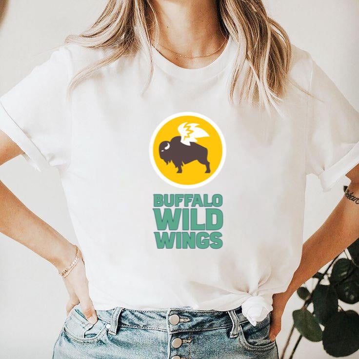 Buffalo Wild Wings Logo Fan Favorite Casual T Shirt B Dubs Sports Bar ...