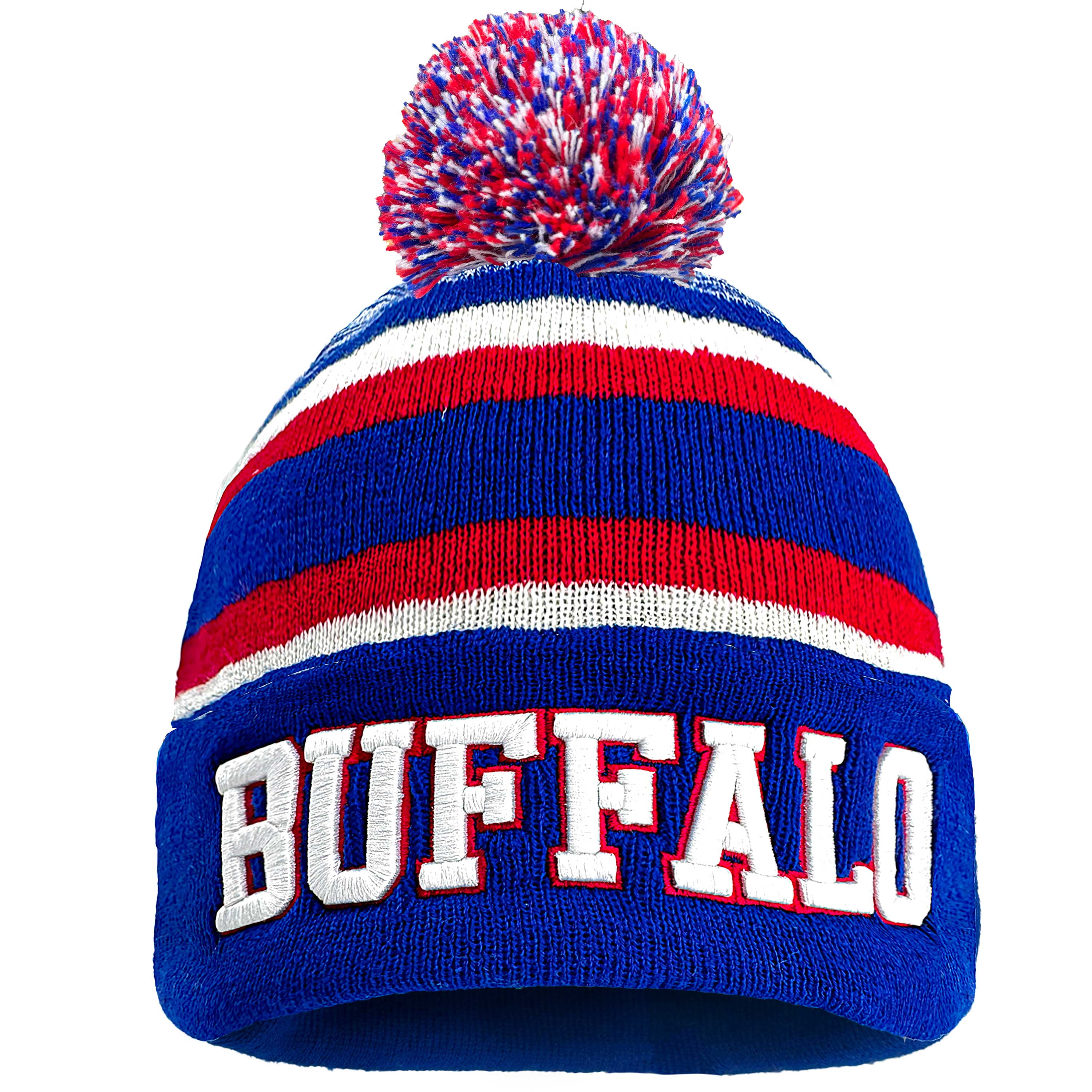 Buffalo Winter Cities Beanie Hat Football Knit Cap Sport Fans Fashion ...