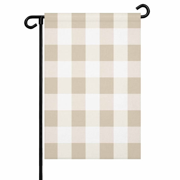 Buffalo Yellow Plaid Garden Flag 12x18 Inch Spring Simple Pattern ...