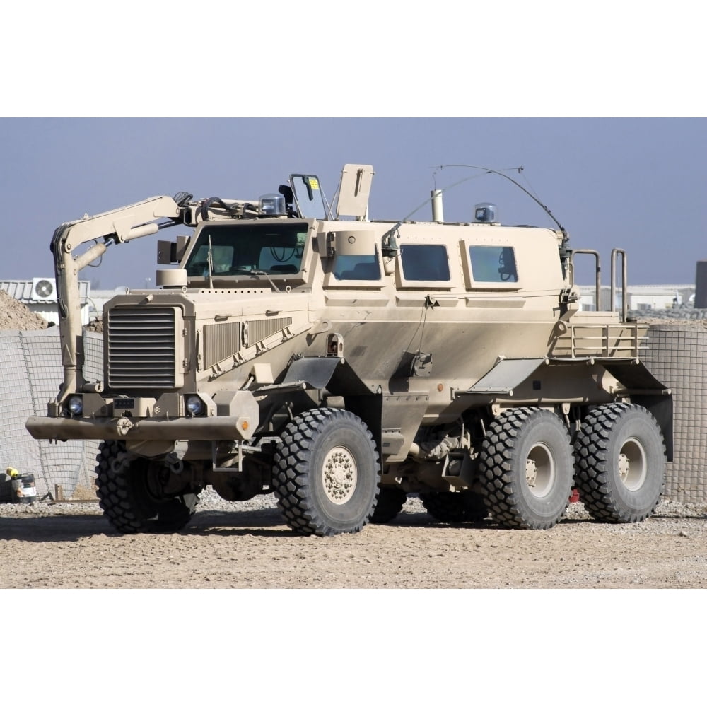 Buffalo mine protected vehicle Poster Print - Walmart.com