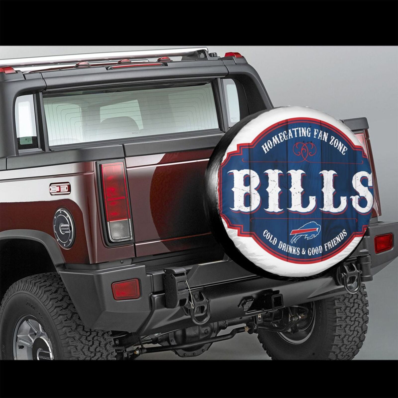 Buffalo1 America Football Team-Inspired Spare Tire Cover - Waterproof ...
