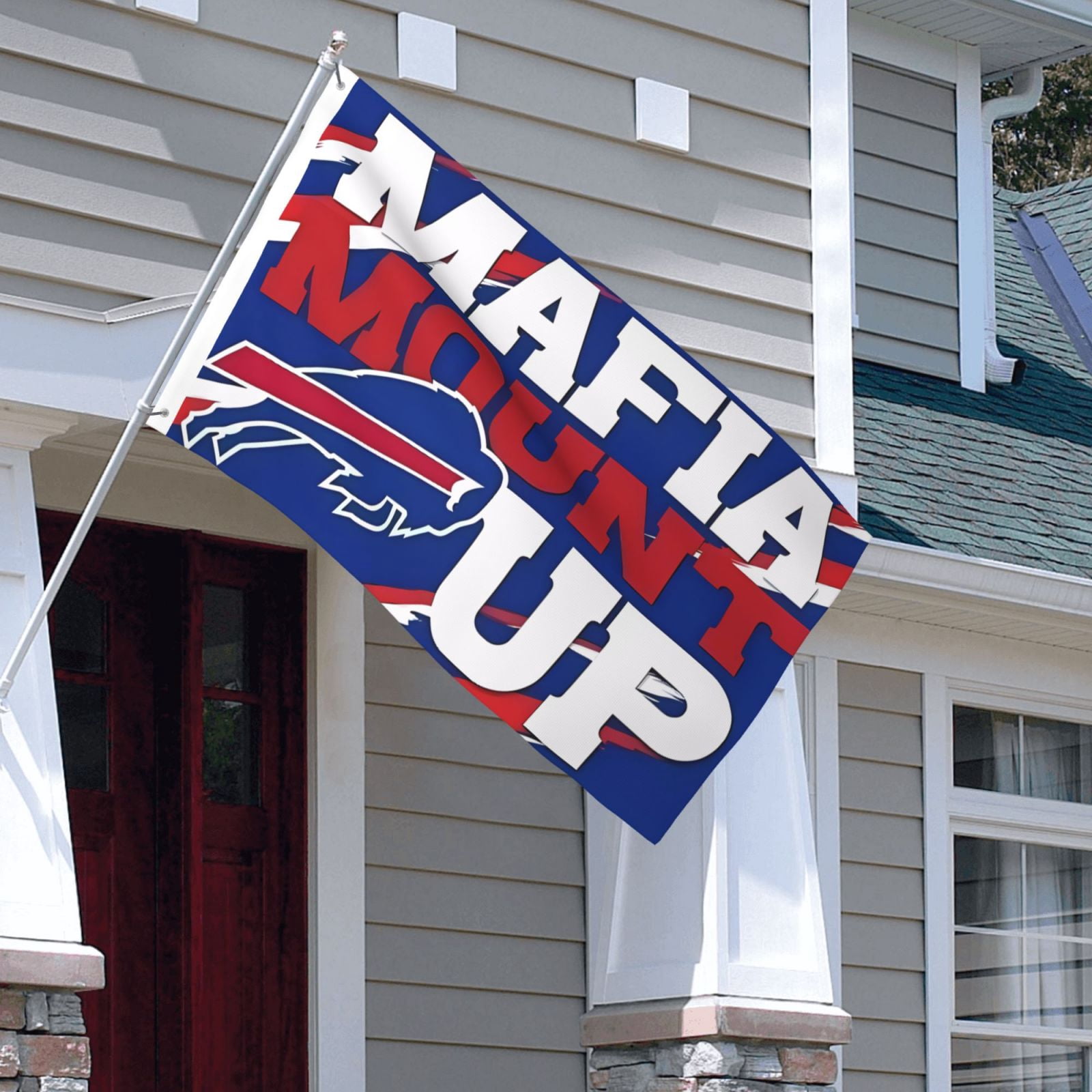 Buffalo1 City Football team flag double-sided 3x5ft flags patio ...