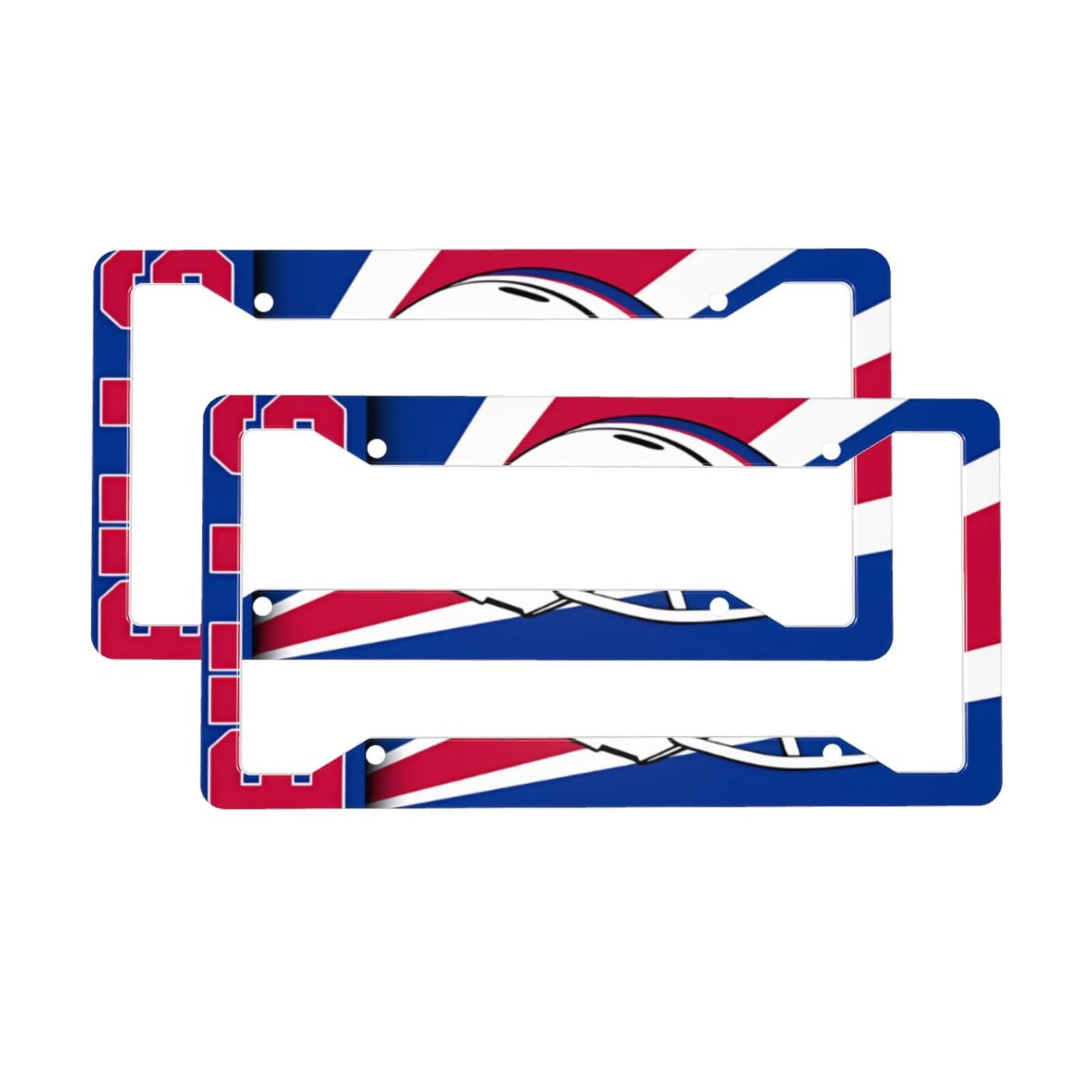 Buffalo1 Custom 4-Hole Football License Plate Frame (Set of 2 ...