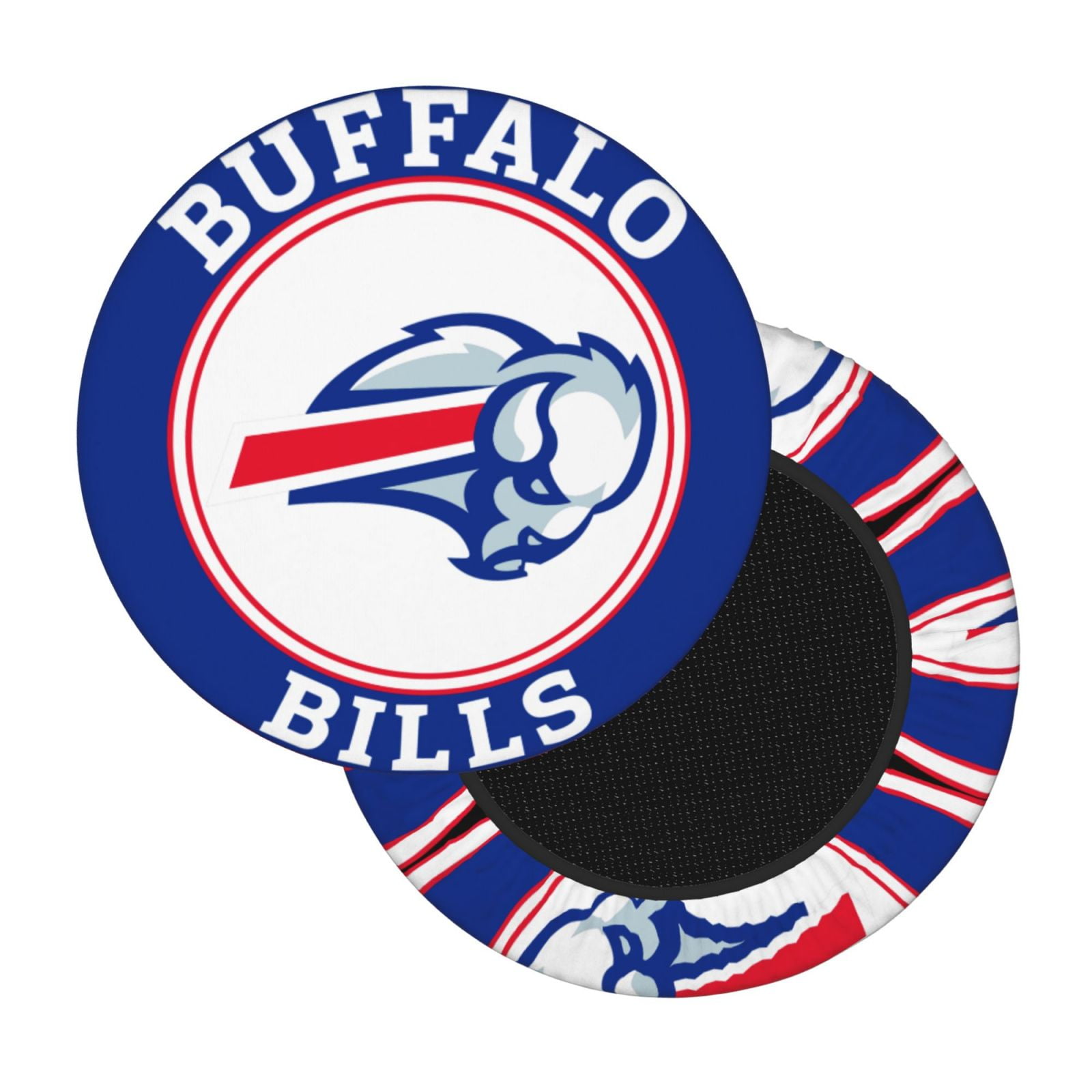Buffalo1 Football team themed Round Bar Stool Seat Covers,Soft And ...