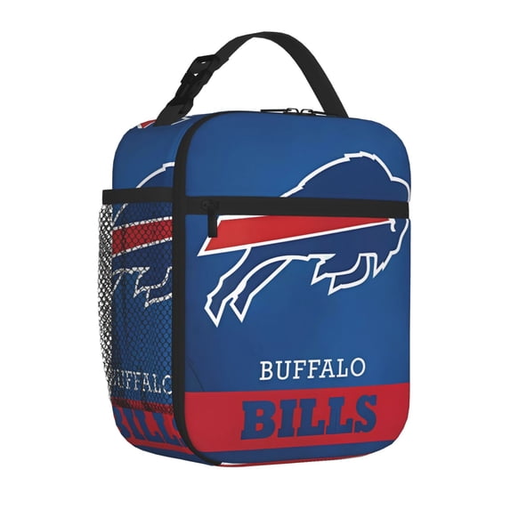 Buffalo1 New Lunch Bag American Football Theme Insulated Refrige_rator ...