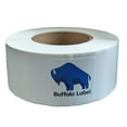 BuffaloLabel 2.25" x 6" x 430 Labels - White Gloss BOPP Roll Inkjet ...