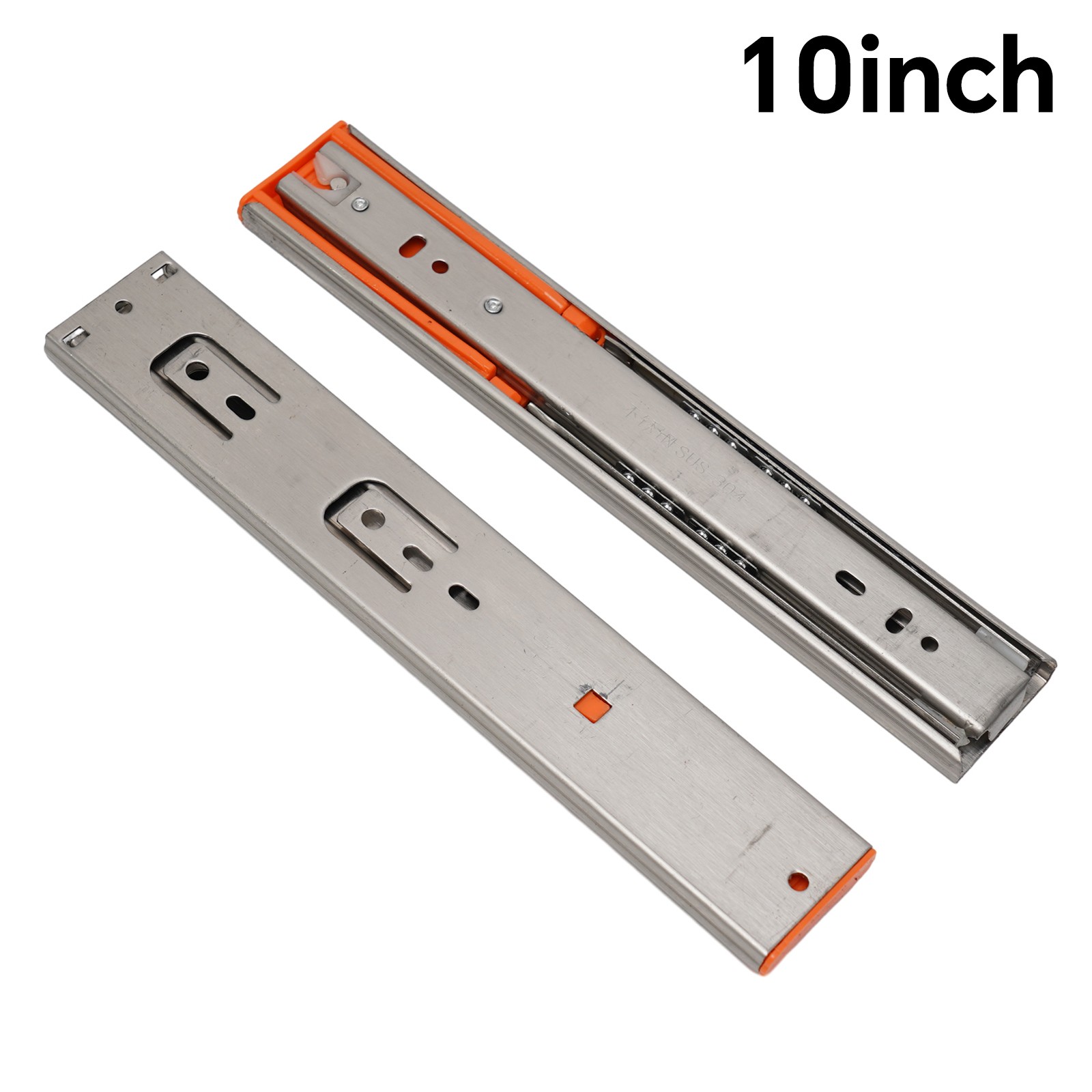 Buffer Rails Stainless Steel Soft Close Drawer Slide Drawer Track Rail ...