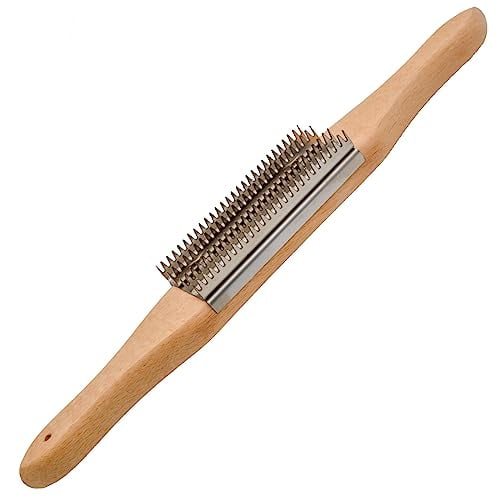 Buffer Wheel Rake, Polishing Tool with Stainless Steel Rake Teeth Head ...