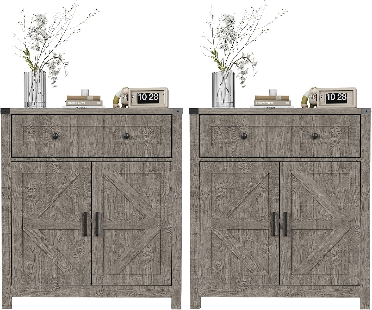 Buffet Cabinet with Drawers, 60" Large Sideboard Buffet Storage Cabinet ...