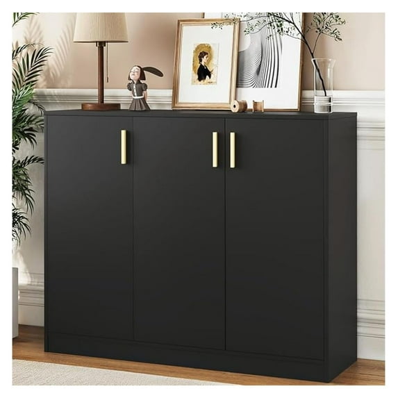 Buffet Cabinet with Storage, Accent Storage Cabinet with Doors and ...