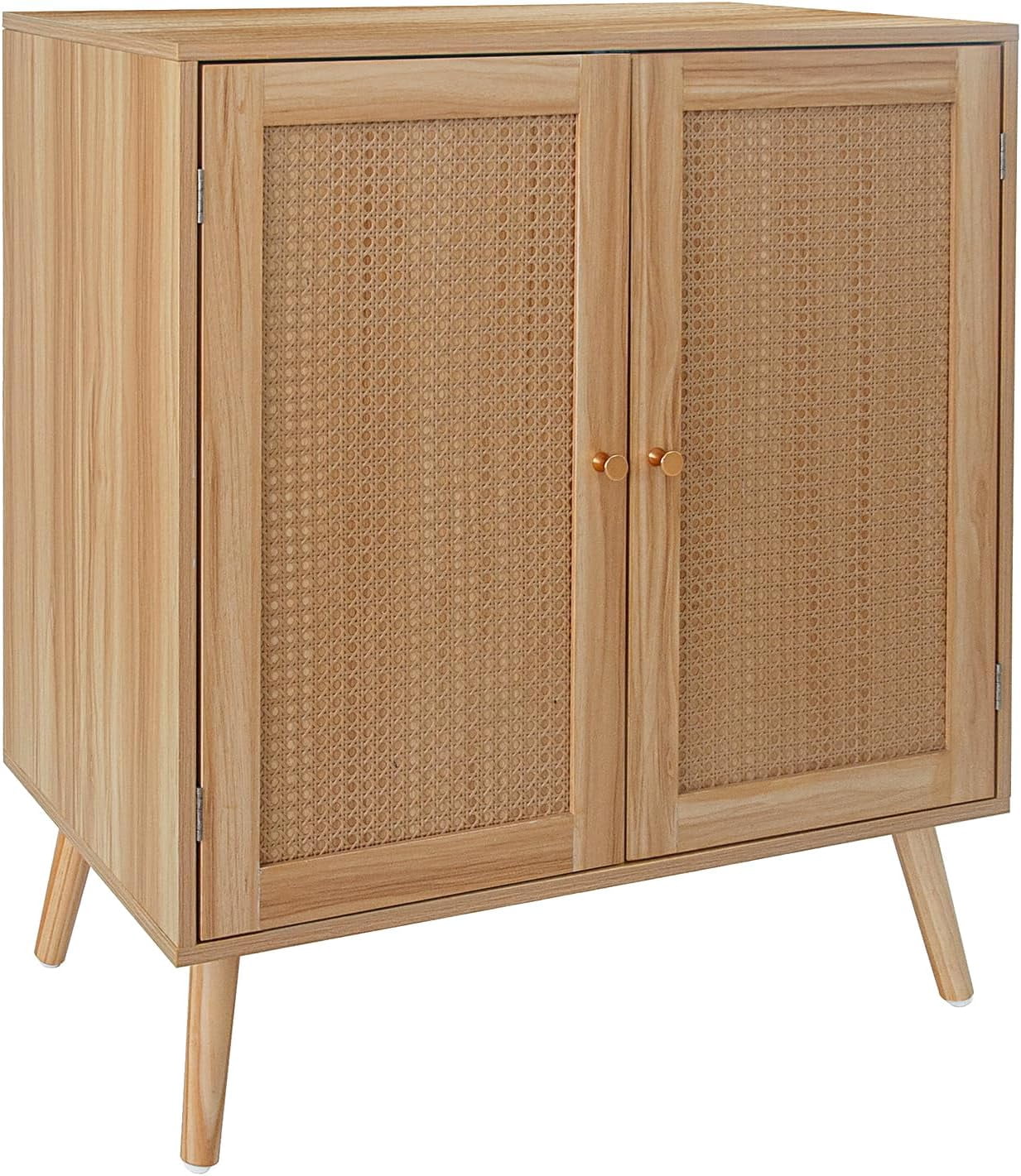 Buffet Cabinet with Storage Sideboard Buffet with Adjustable Shelves ...