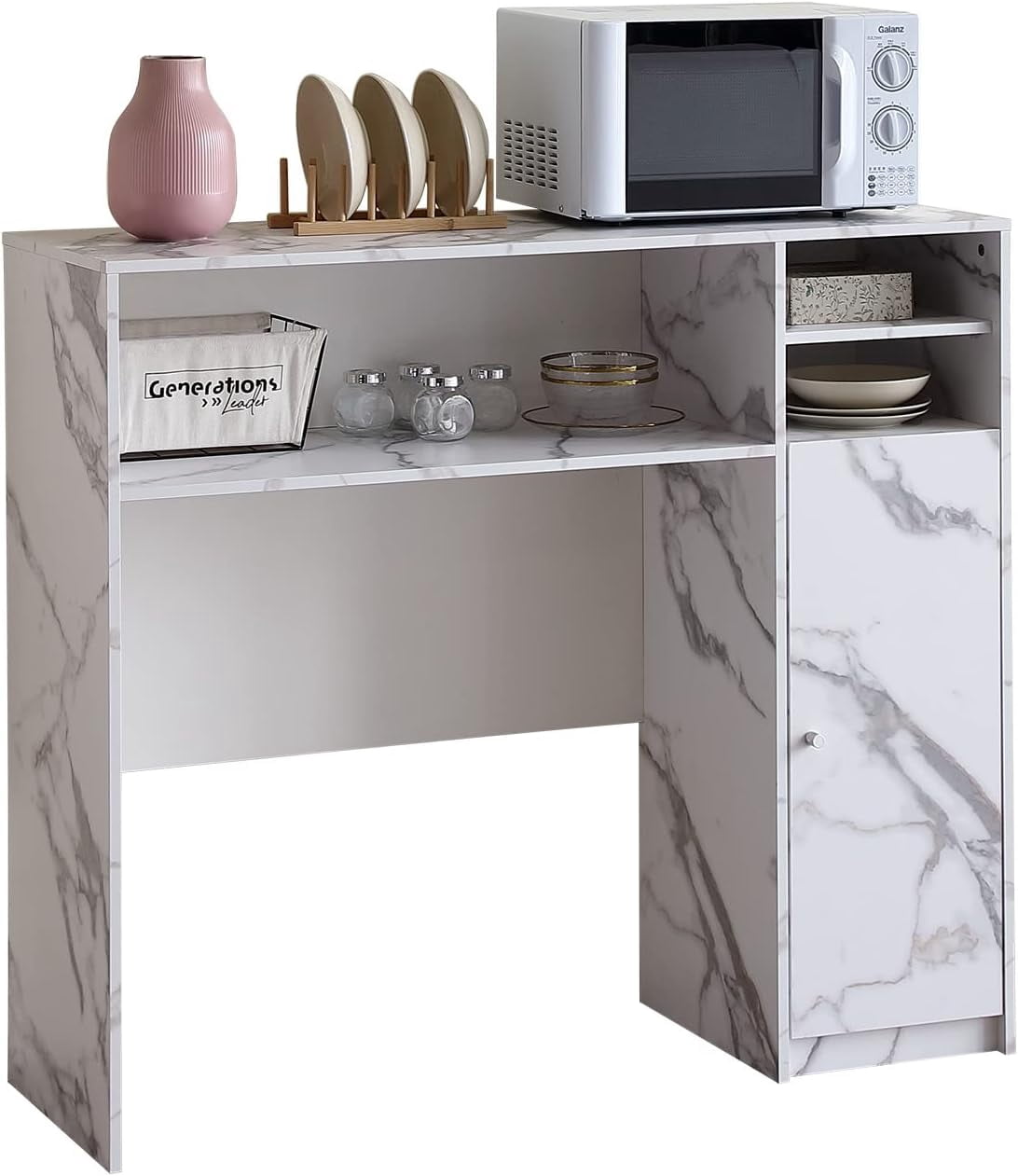Buffet Cabinet with Storage, Sideboard for Storing Folding Table ...