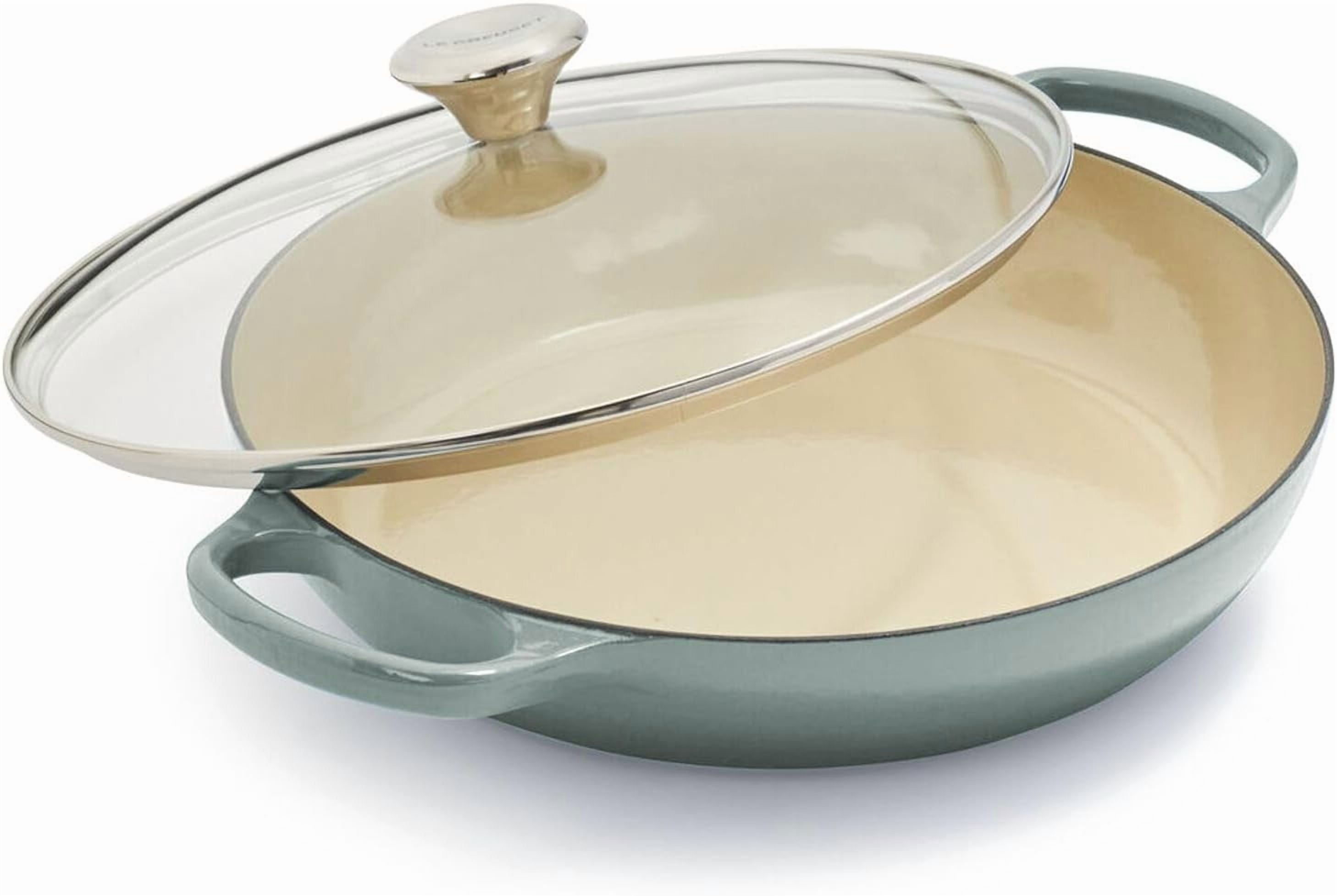 Buffet Casserole with Glass Lid, 3.5 qt, Sea Salt - Walmart.com