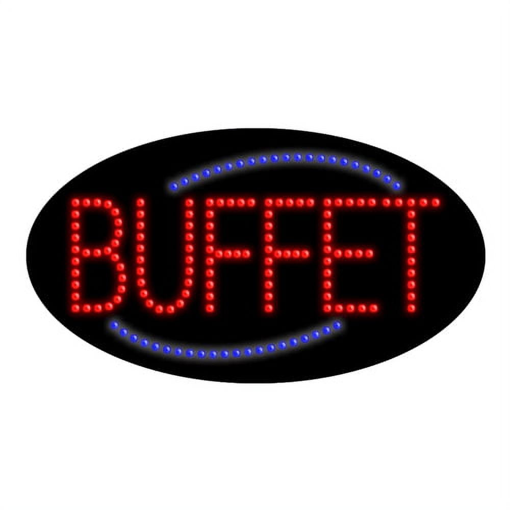 Buffet-LED Dots Sign Made in USA - Walmart.com