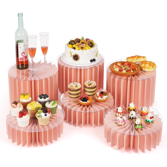 Buffet Risers, Food Risers for Buffet Table Cardboard Food Display ...