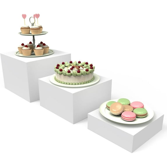 Buffet Risers, Risers for Buffet Table, Display Stand Shelf for ...