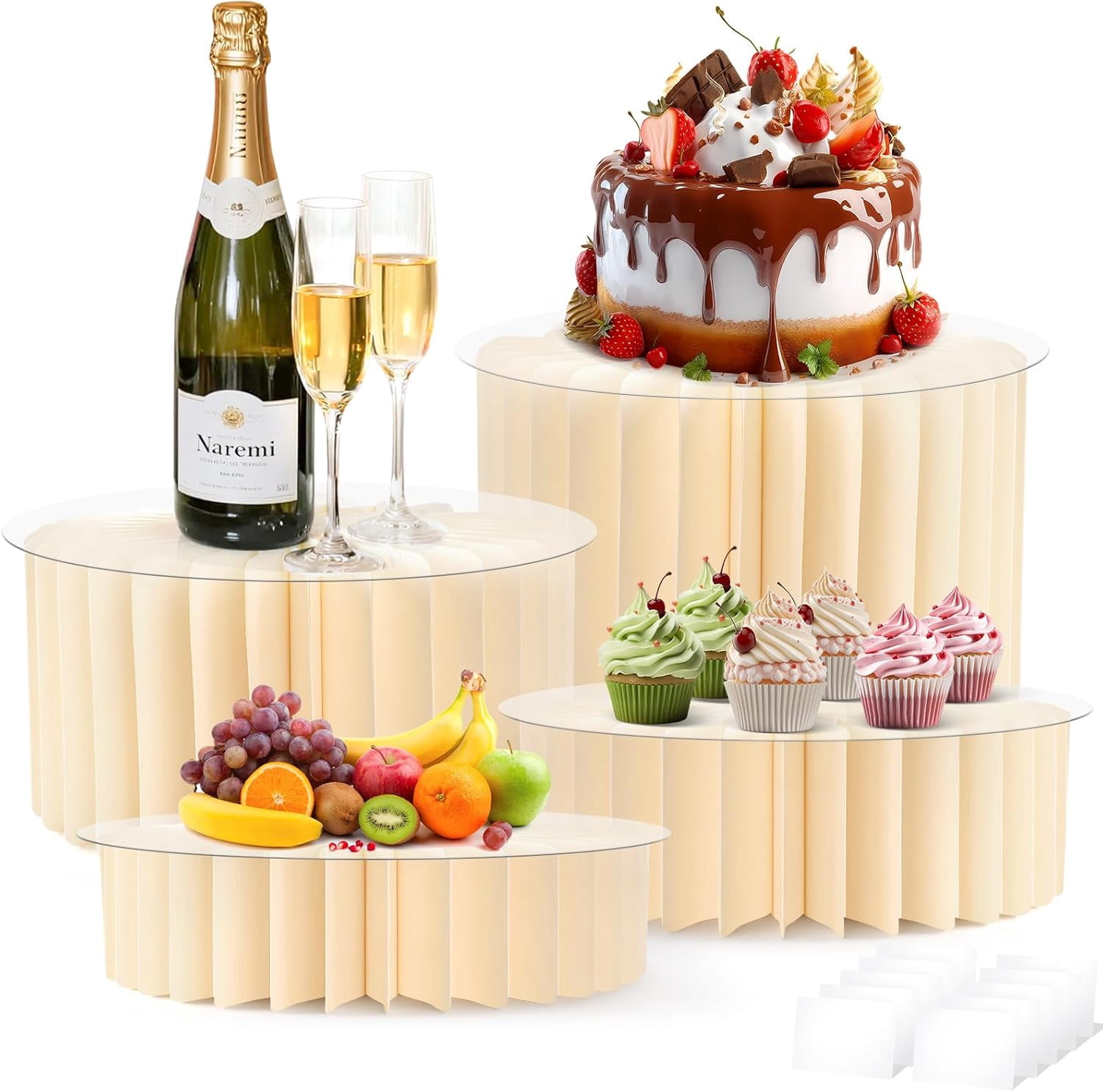Buffet Risers, Risers for Buffet Table, Party display stands for ...