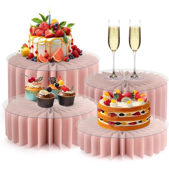 Buffet Risers Risers for Buffet Table Risers Display Stands Tall Cake ...