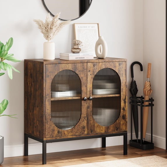 Buffet Sideboard Cabinet With Storage,Freestanding Accent Cabinet With ...