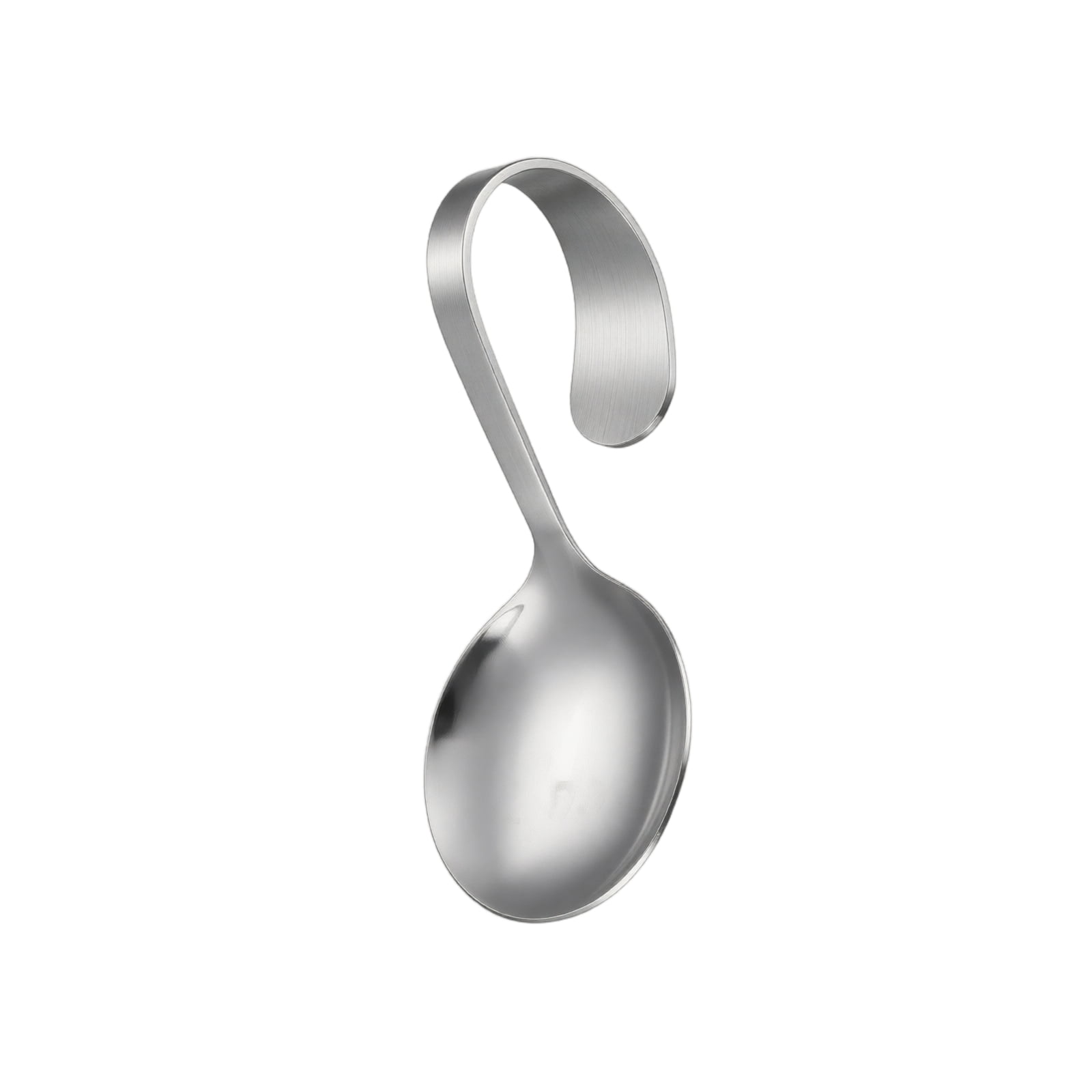 Buffet Spo, Stainless Steel Bent Handle Serving Spoon, Seafood Sushi ...