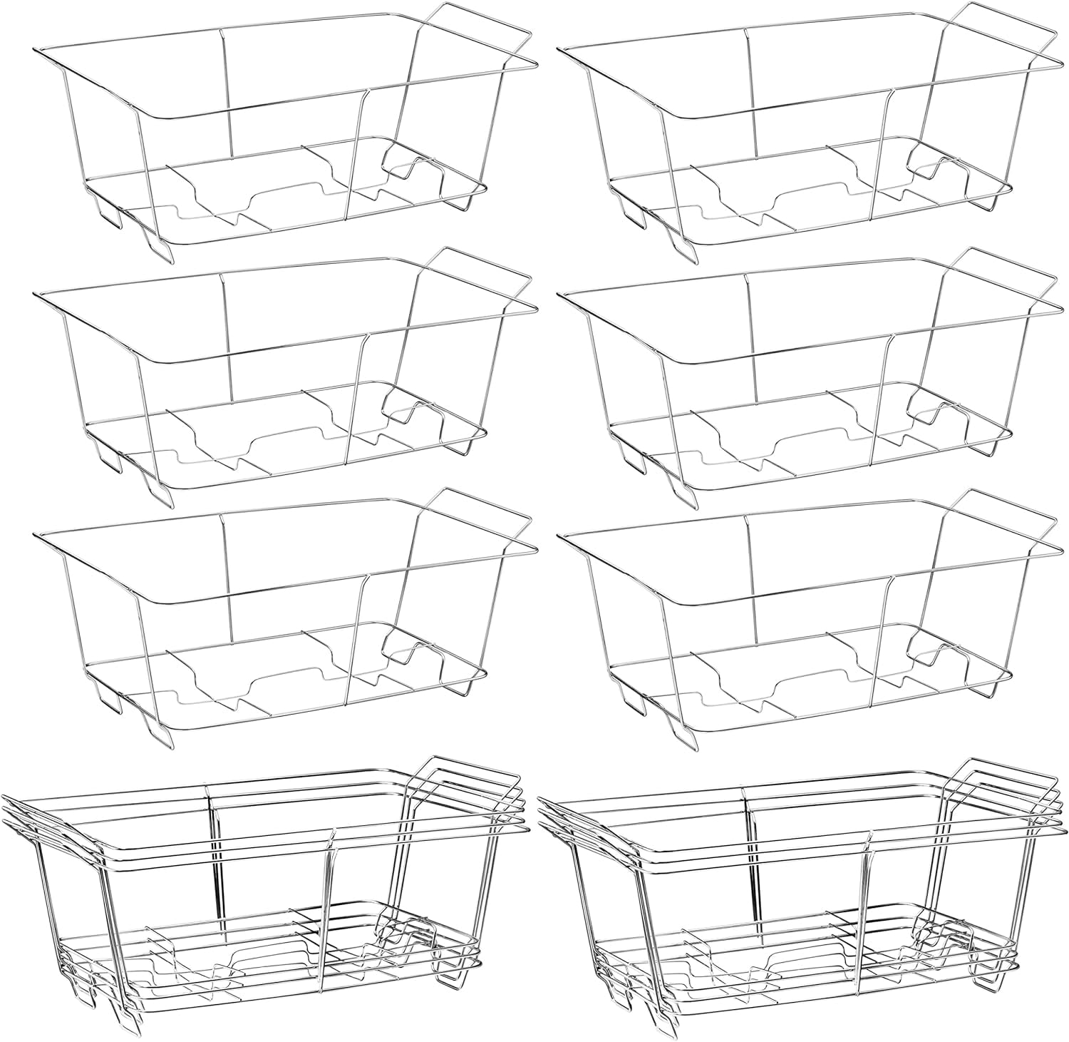 Buffet Stand Chafing Wire Rack - Full Size Racks For Dish Serving Trays ...