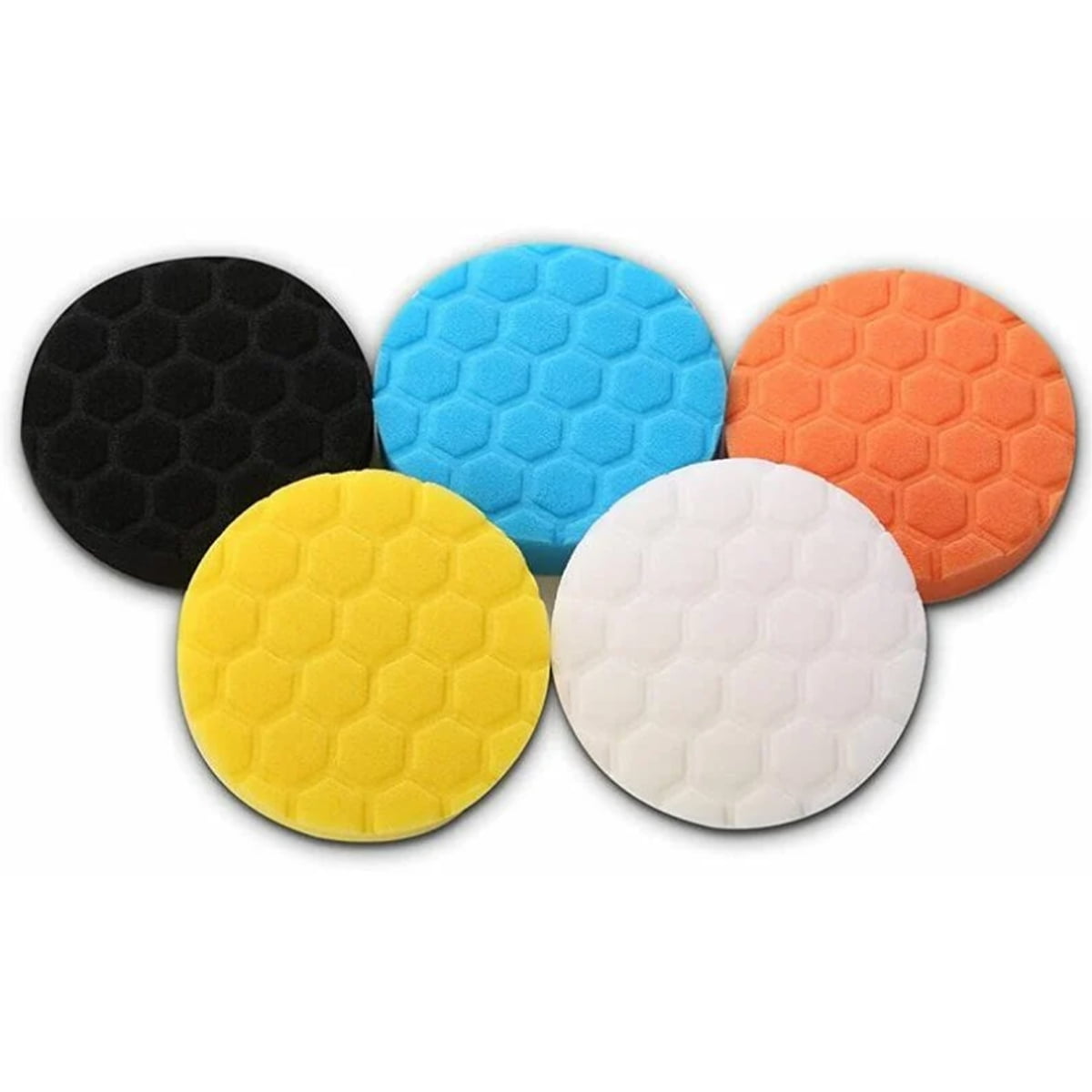 Buffing Sponge Pads, 5Pcs for Backing Plate Compound , Cutting ...