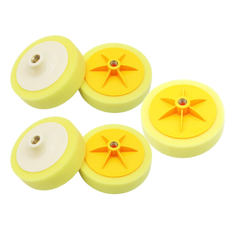 Buffing Sponge Pads ，6 inch150mm M14 Compounding Polishing Pad Head Car ...
