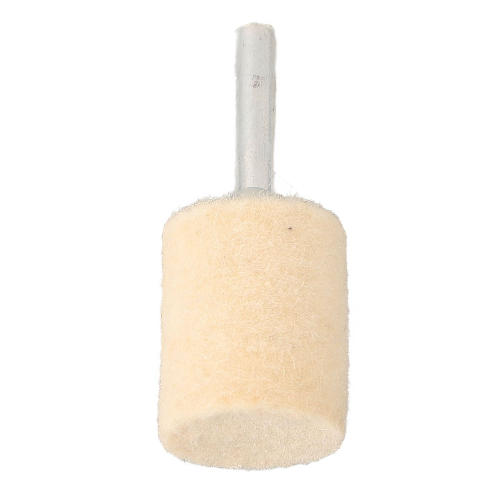 Buffing Wheel Rotary Tools Wool Felt Grinding Head Silver Sturdy ...