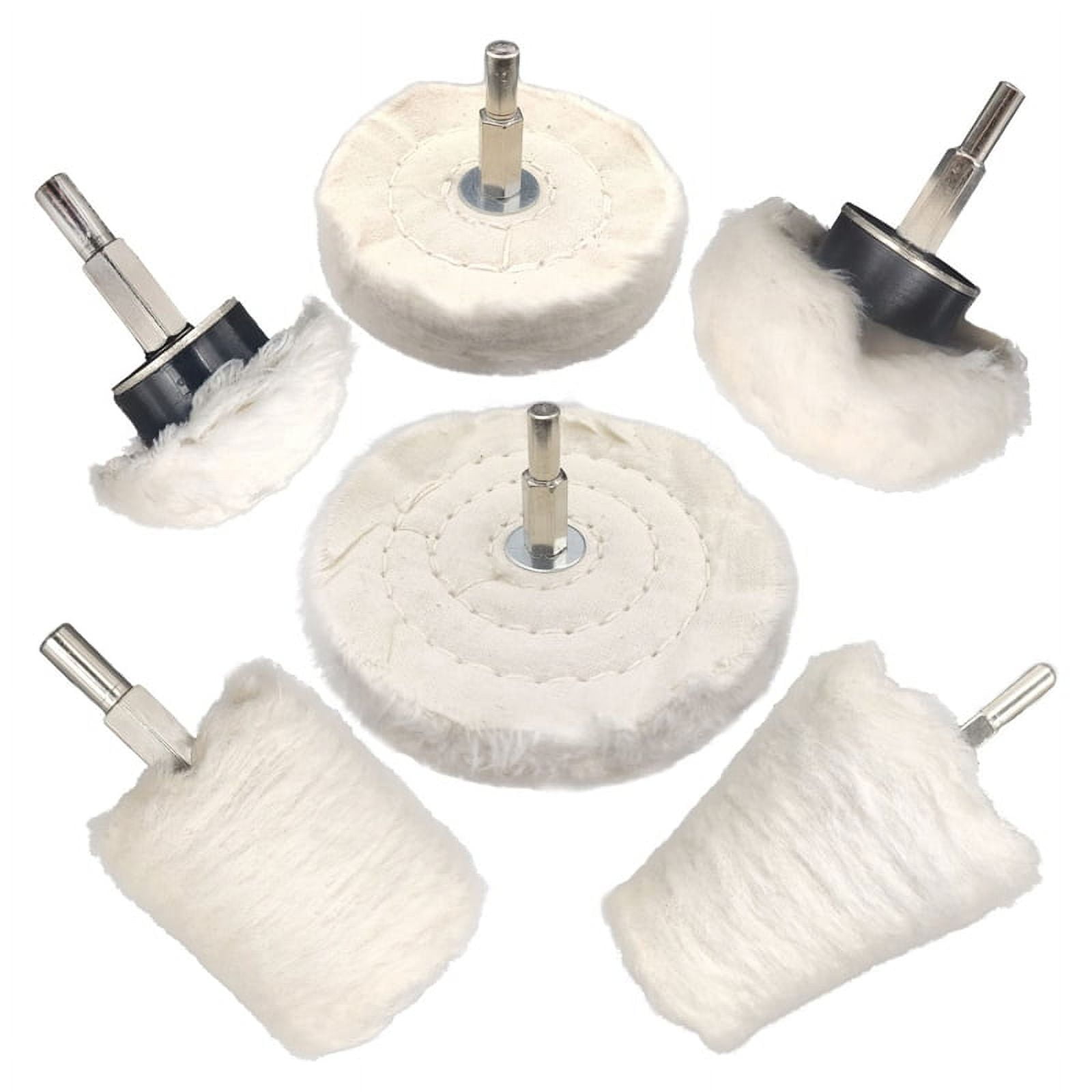 Buffing Wheel for Drill Buffing Pad Polishing Wheel Kits Wheel Shaped ...